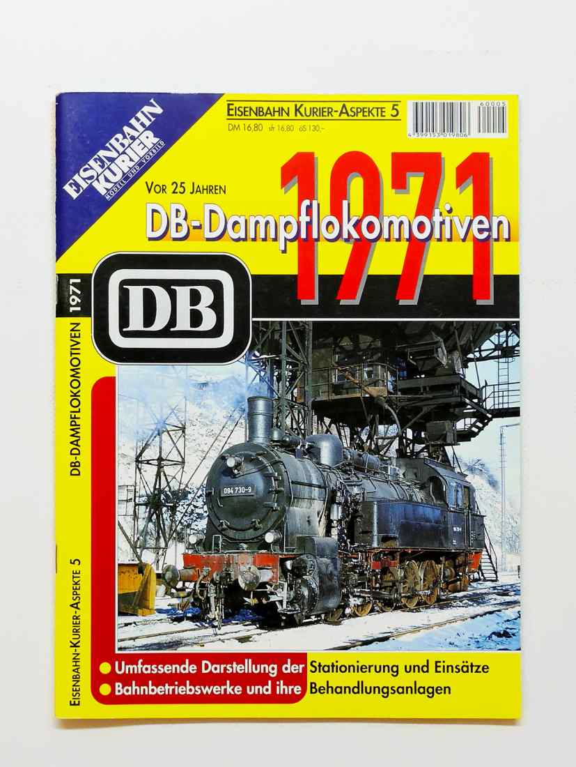 EK-ASPECTS 5 - 25 years ago: DB steam locomotives 1971 £8.58 - PicClick UK